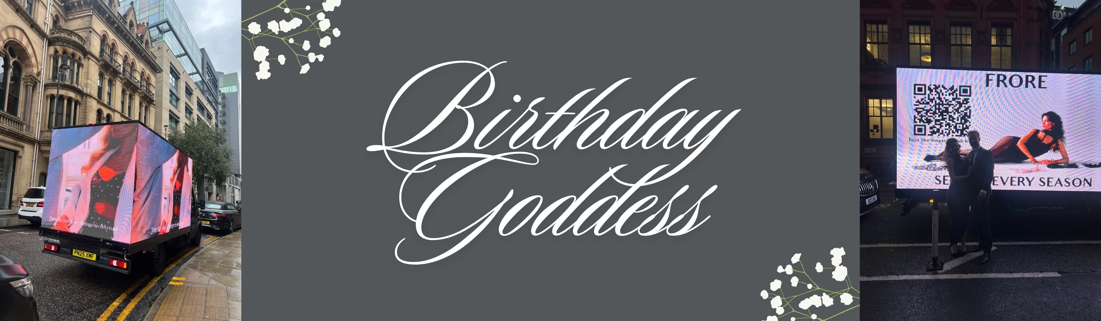The Birthday Billboard I’ll Never Forget – Frore The Lingerie Club
